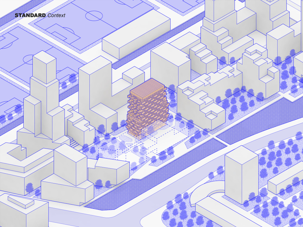 A CONTEXT AXONOMETRIC drawing for your architectural project. | Upwork
