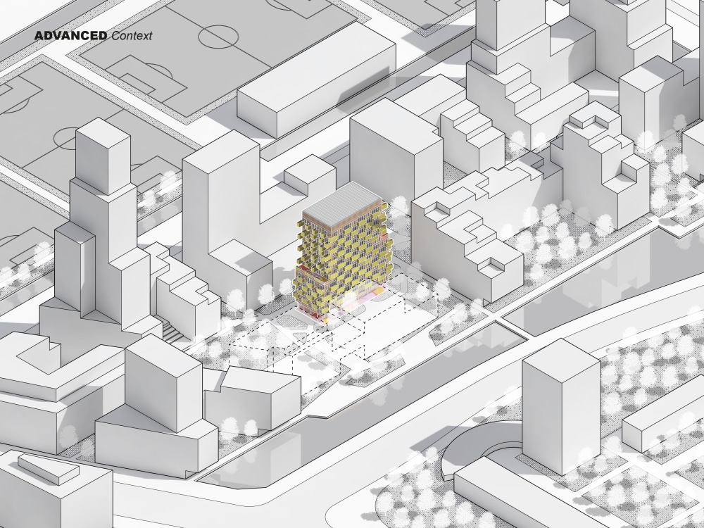A CONTEXT AXONOMETRIC drawing for your architectural project. | Upwork