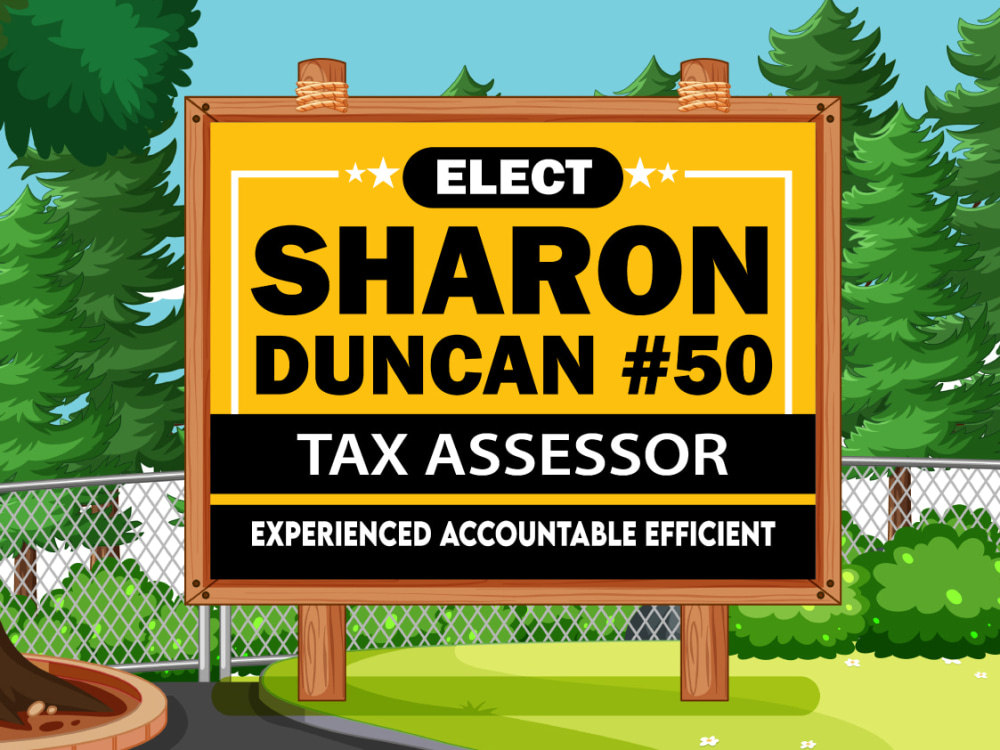 Design winning political election campaign yard sign, billboard, sign ...