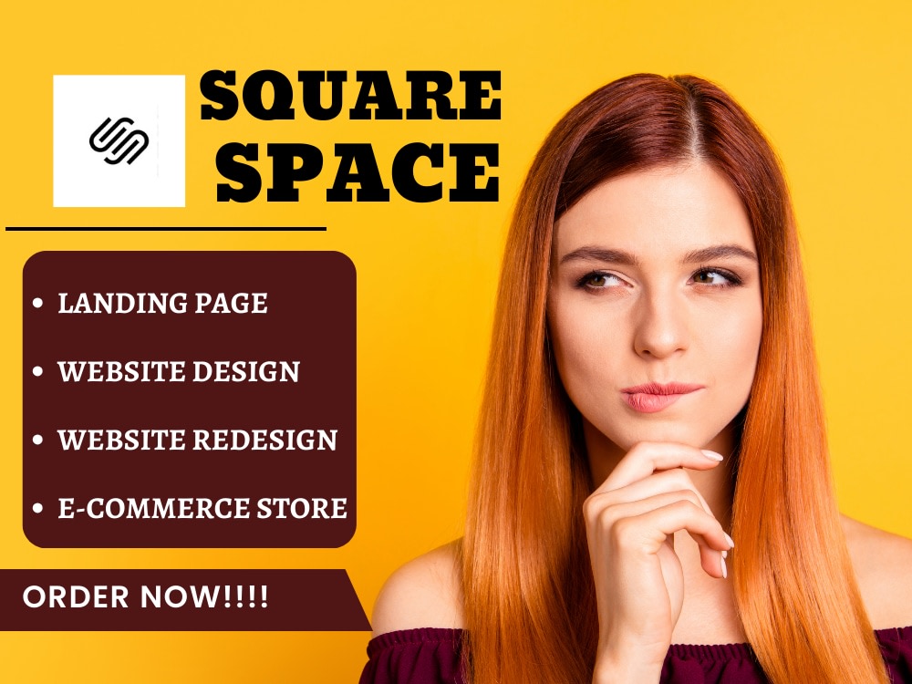 Square space website design and redesign | Upwork