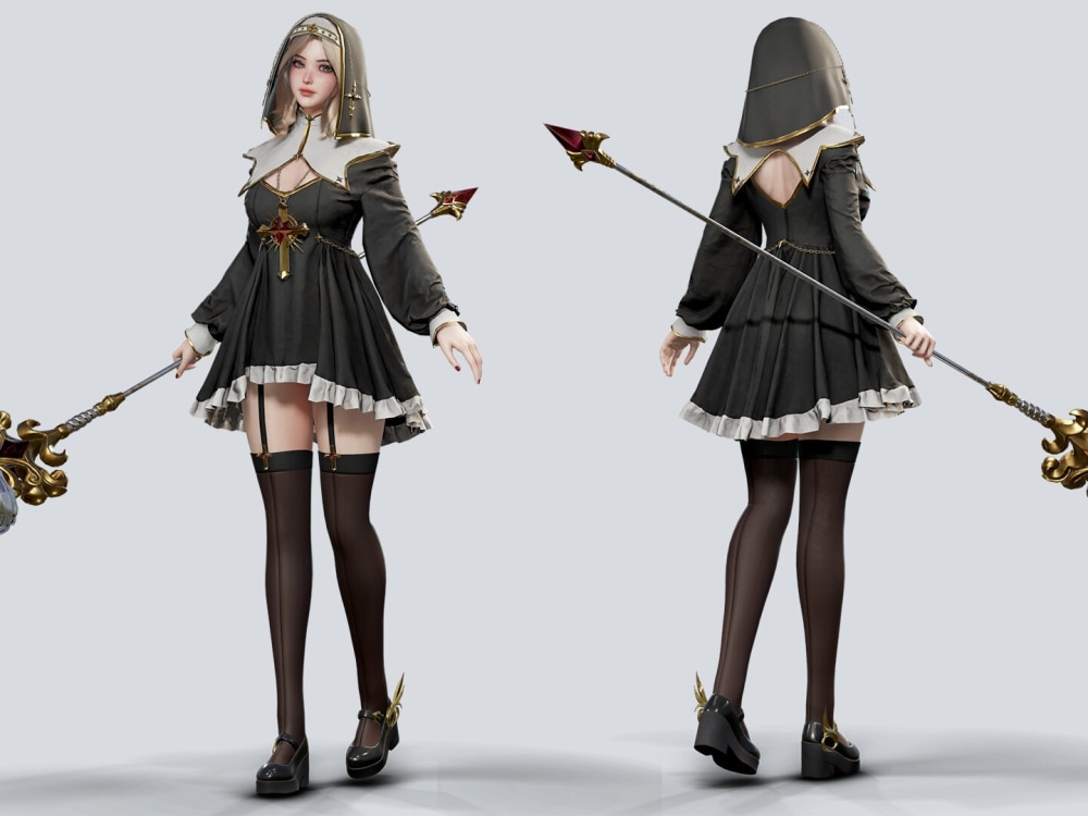 Custom vrchat avatar realistic vrchat world and environment, 3d model ...