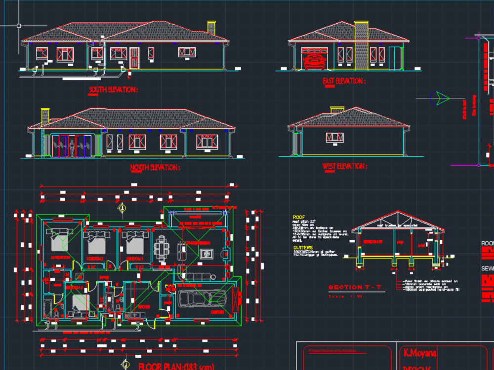 Architectural designs for single-story houses | Upwork