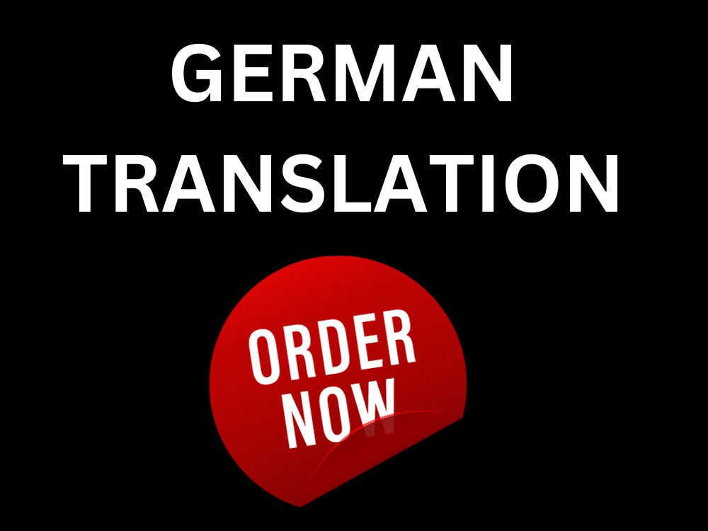 Multilingual translation, English to German Translation Dutch ...