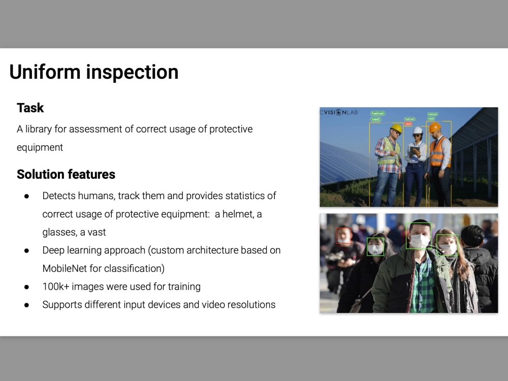 MVP for Detection/Classification/Segmentation/Regression projects | Upwork
