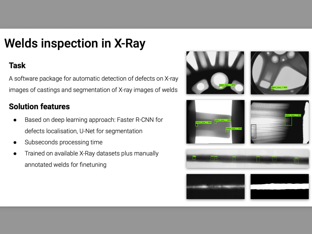 MVP for Detection/Classification/Segmentation/Regression projects | Upwork