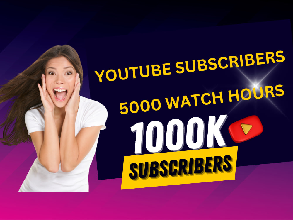 Real YouTube Subscribers and Watch Hours, | Upwork