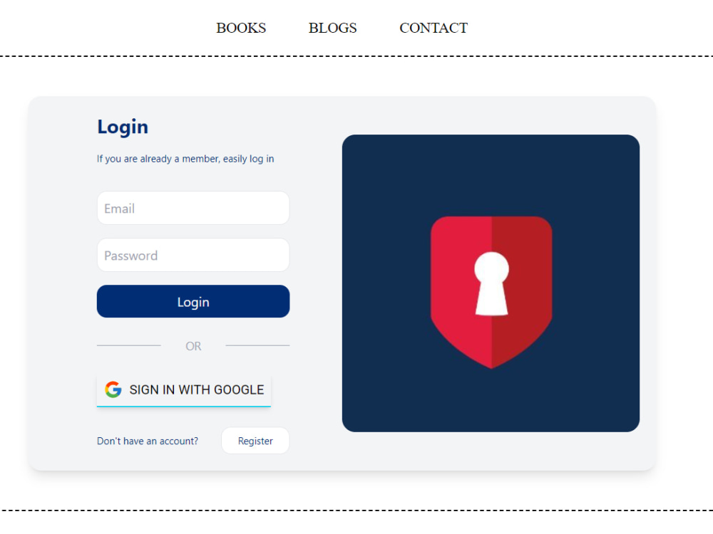 Modern web app using React.js, Tailwind & Firebase Auth | Upwork