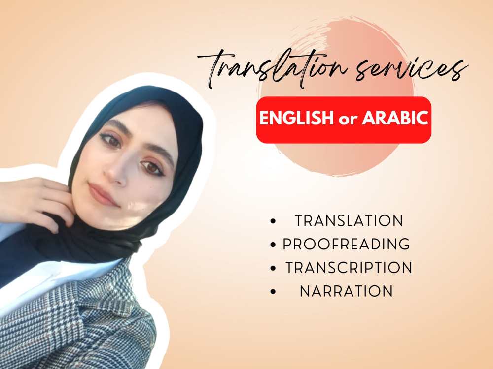 English and Arabic translation | Upwork