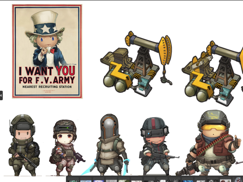 One amazing game character design | Upwork