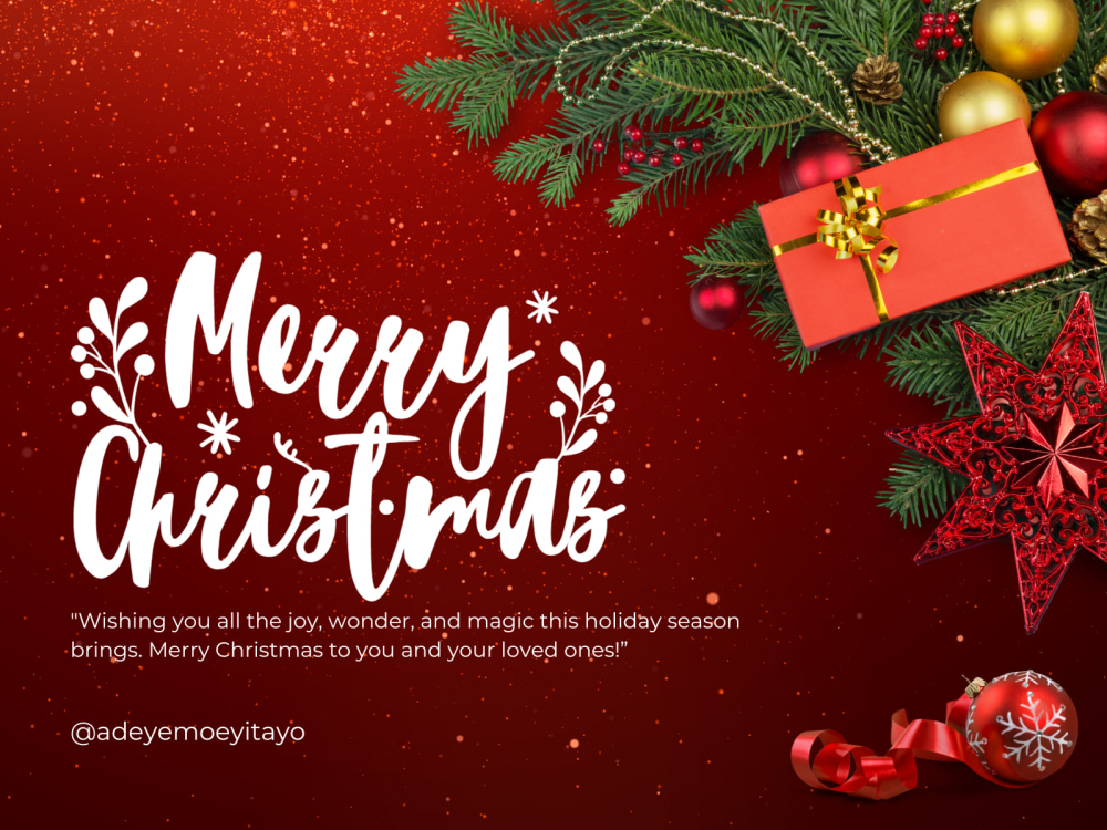 Create amazing christmas card or invitation card design | Upwork