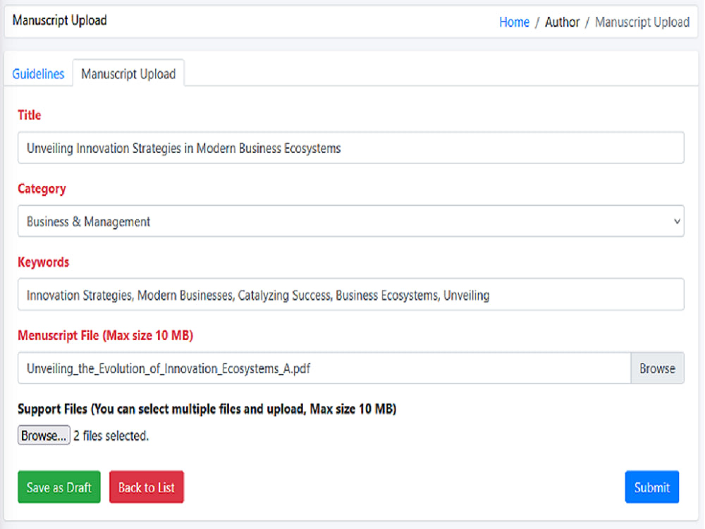 Source Code Of Manuscript Peer Review System Developed With Aspnet Core Upwork