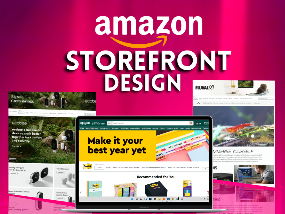 Professional Amazon Storefront Design for your Amazon Brand Store | Upwork