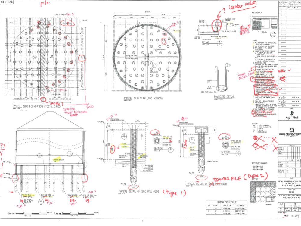 Review Drawing As-Built, Shop drawing, Detail Engineering and ...