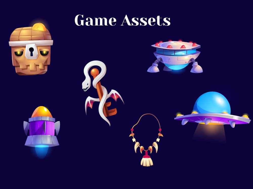 2d game icons, props, assets or objects | Upwork