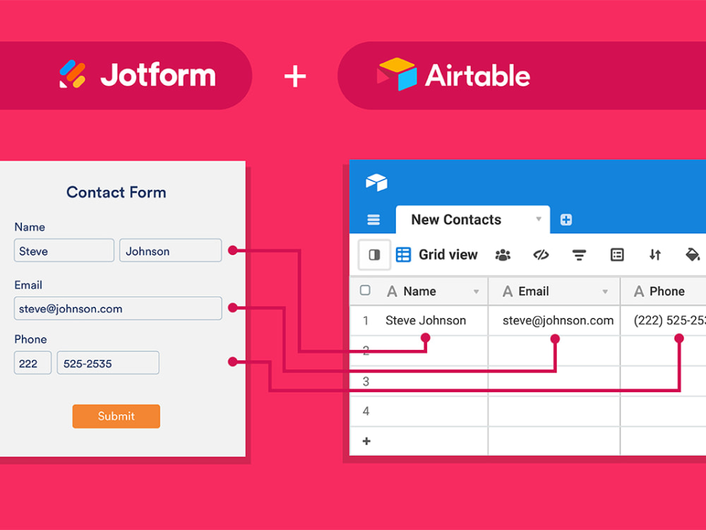 Airtable and Jotform Integration | Upwork