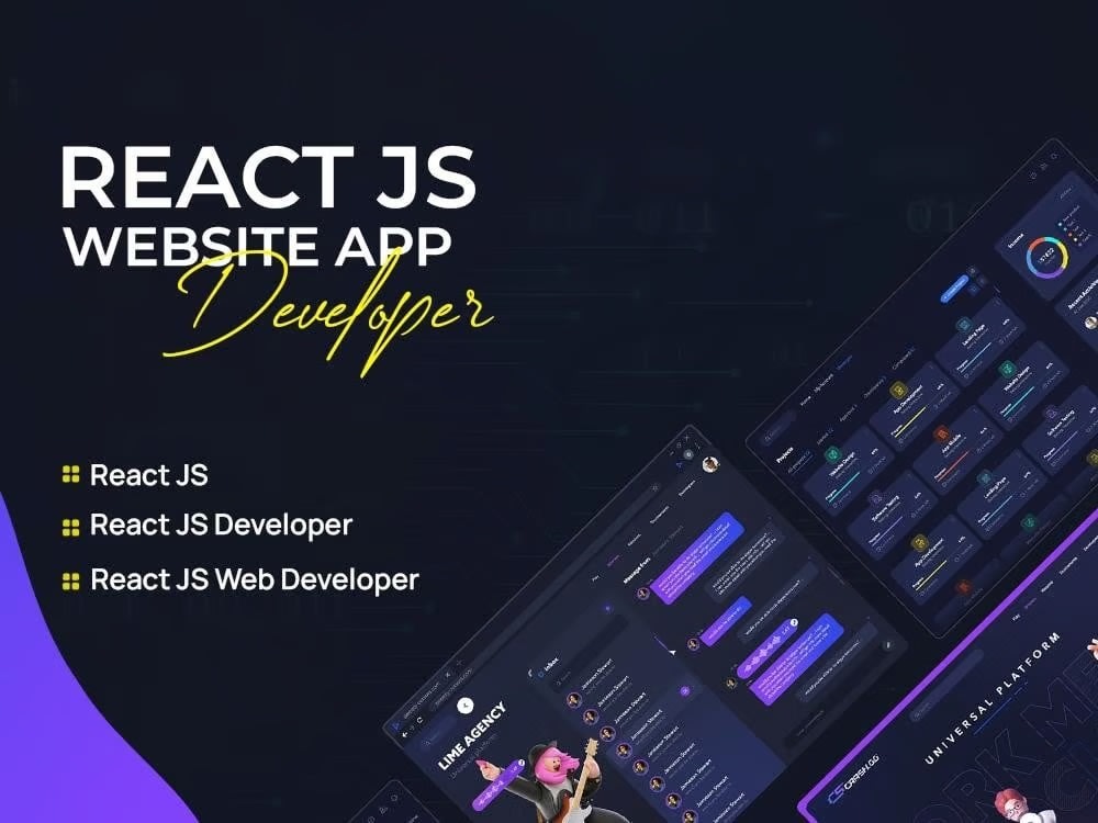 React js | React Developer | Redux | Figma to React | Web App ReactJs | Upwork