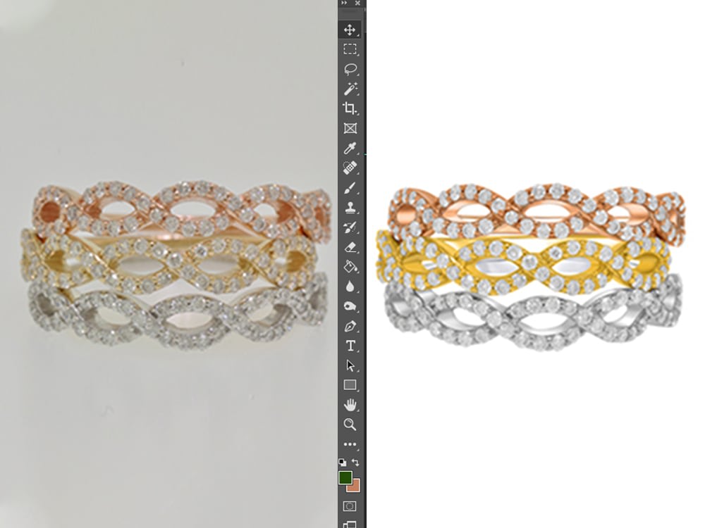 Jewelry editing, jewelry retouching and color correction | Upwork