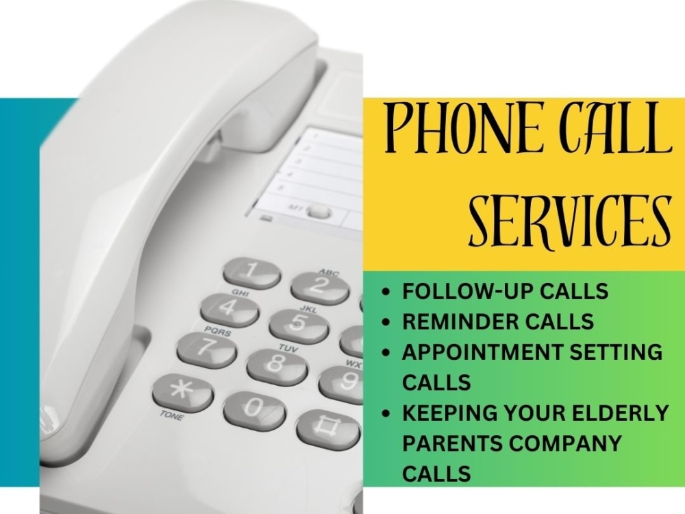 Professional phone call services | Upwork