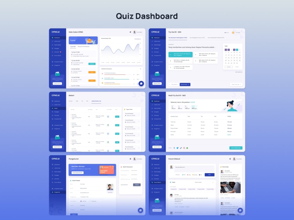 Sleek and Professional Figma Designs for Dashboards, Web and Mobile ...