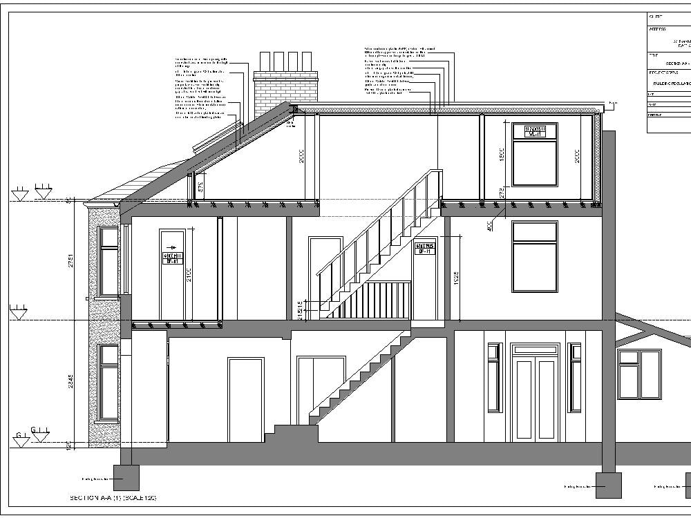 Detail construction drawings of UK building regulations | Upwork