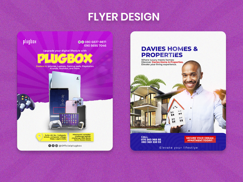 Vibrant and Creative Flyer Design to drive sales and attract an ...