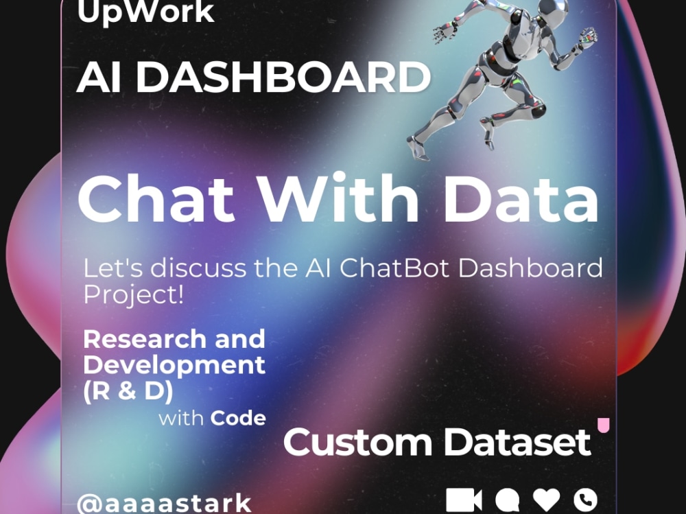 An AI Dashboard of GPT to Chat with a Custom Dataset | Upwork