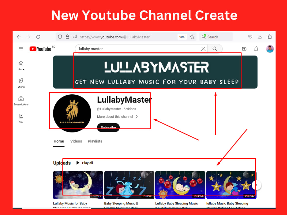 Create, set and optimize your YouTube channel with brand | Upwork