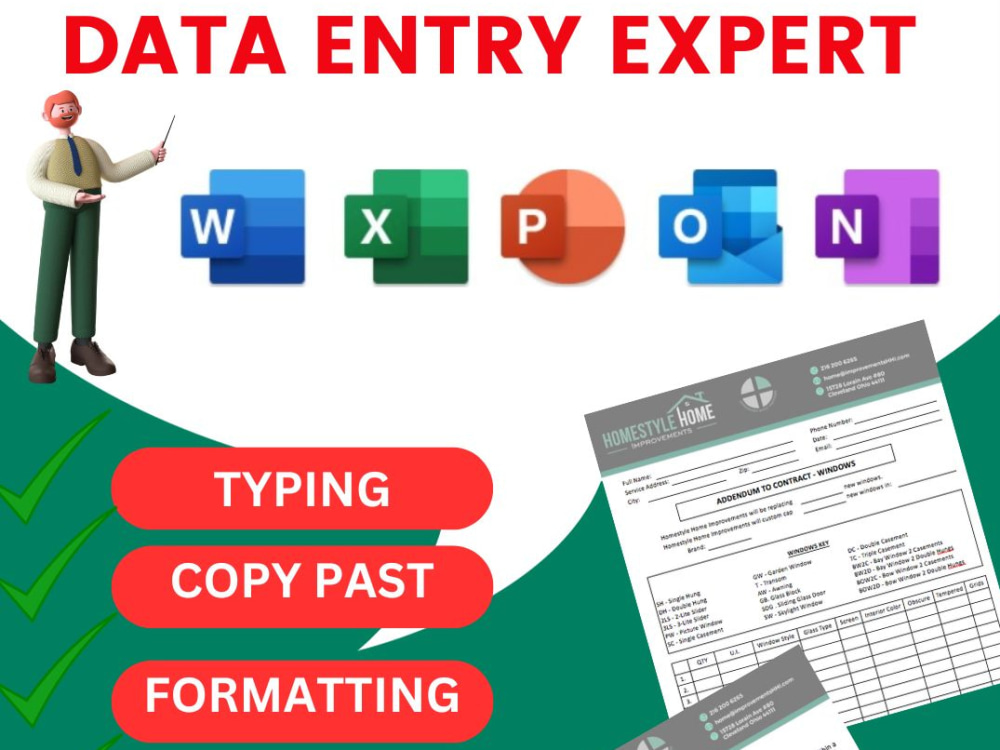 A Microsoft Word compose -Typing & Formatting | PDF convert to MS Word ...