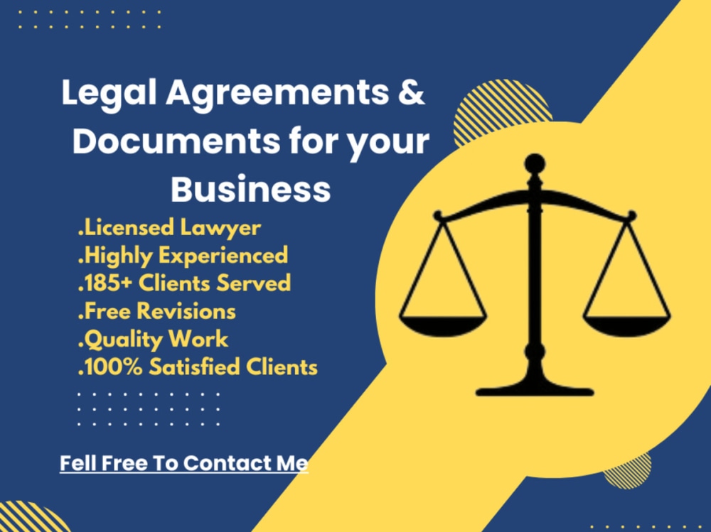 A legal agreements and documents for your business | Upwork