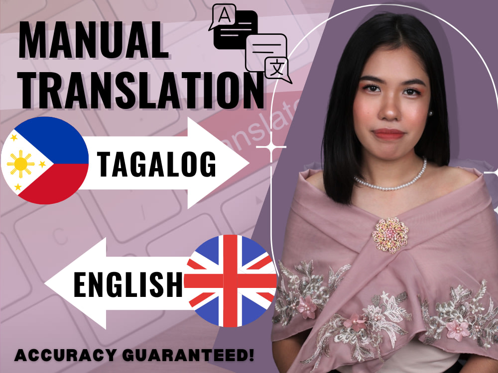 English to Filipino Tagalog and vice versa translation | Upwork