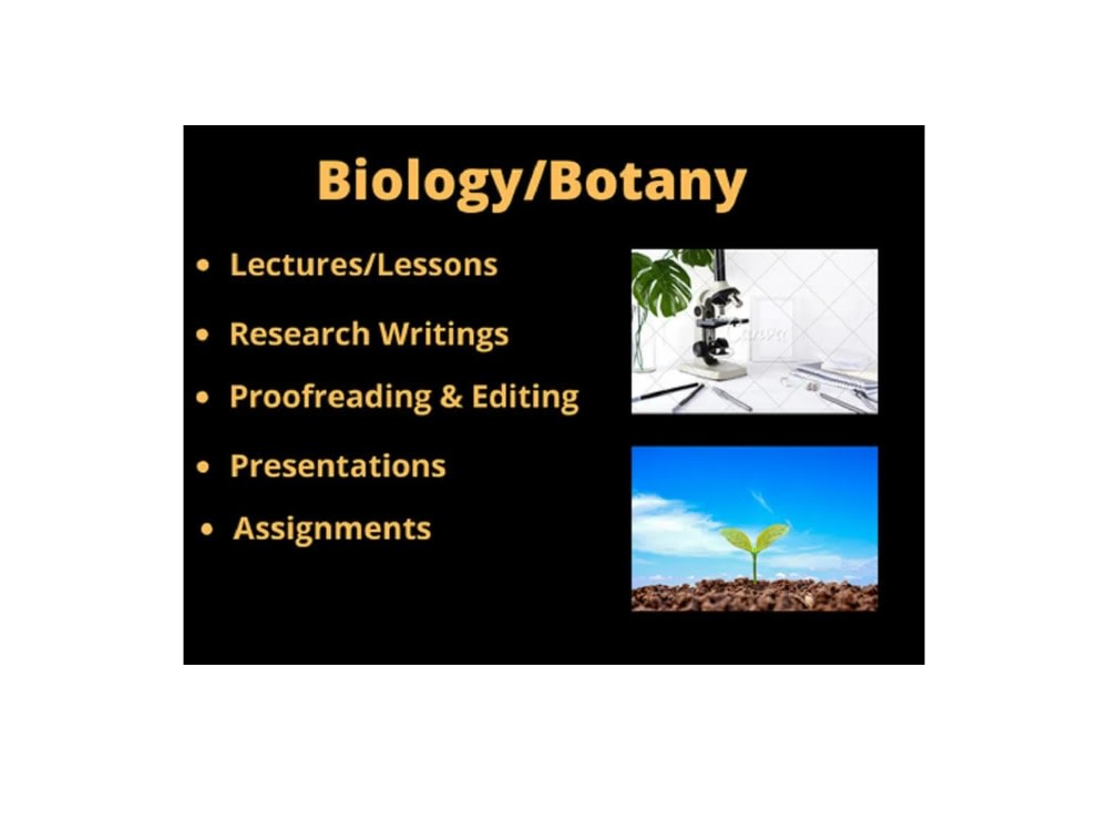 Biology botany online classes and research data collection-related ...