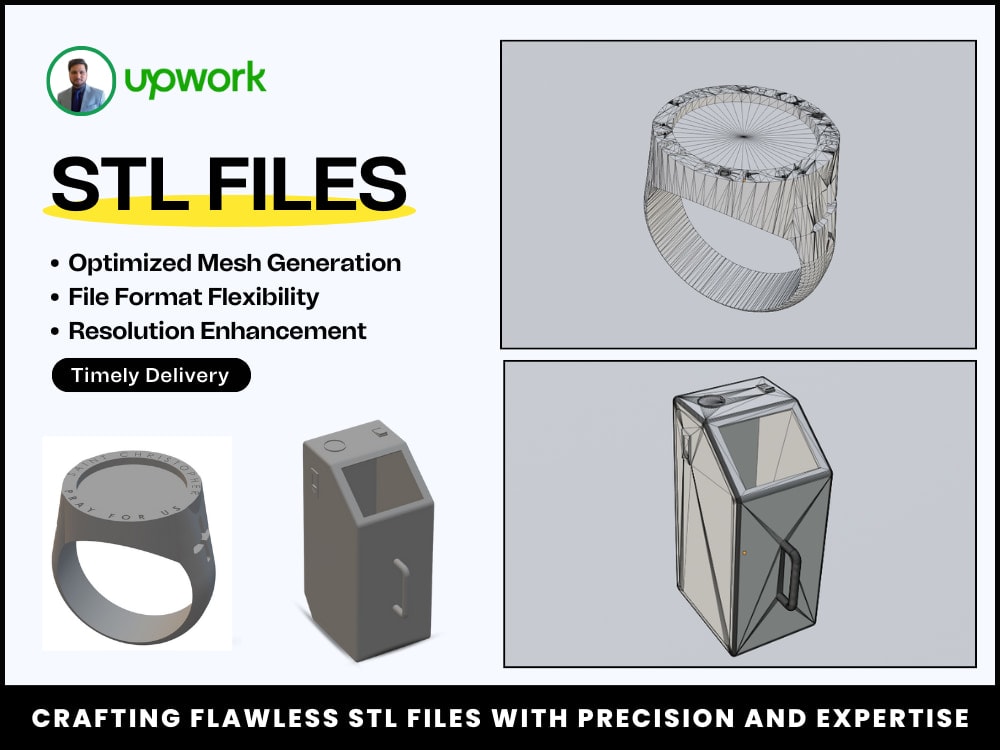An accurate STL file for 3D Printing | Upwork