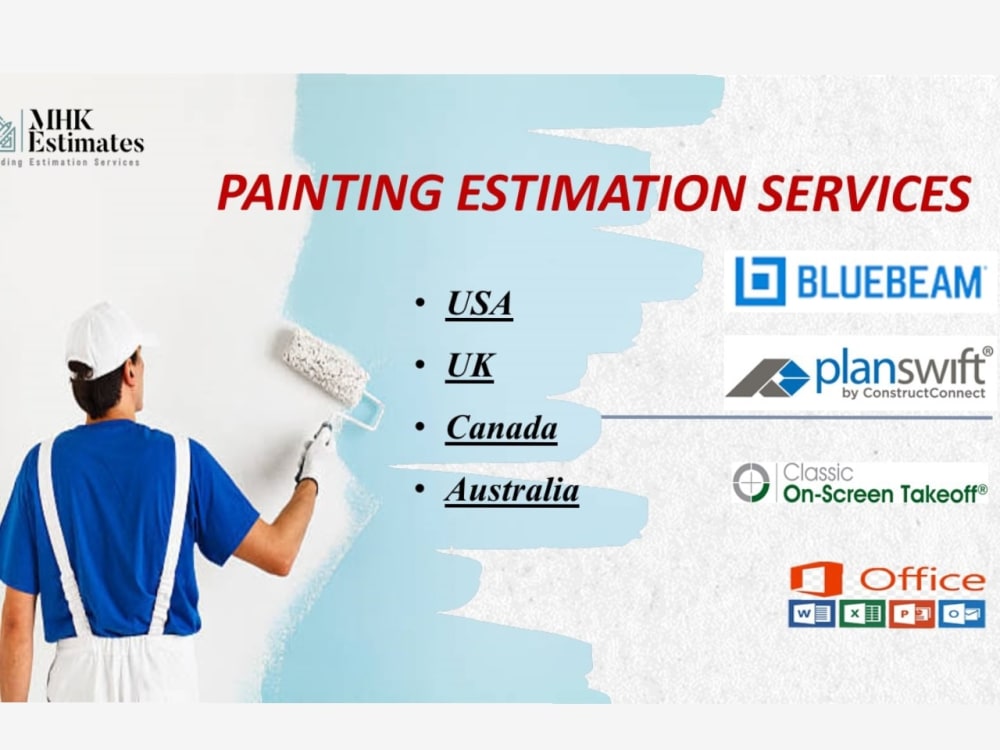 Detail painting, wallcovering material takeoff, cost estimation | Upwork