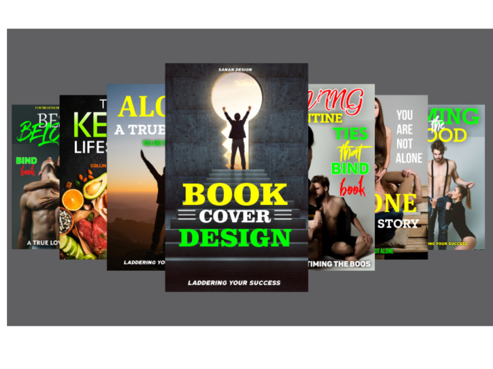 A minimalist book cover design, ebook cover | Upwork