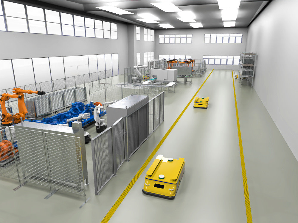 A 3D Factory Layout Design | Upwork