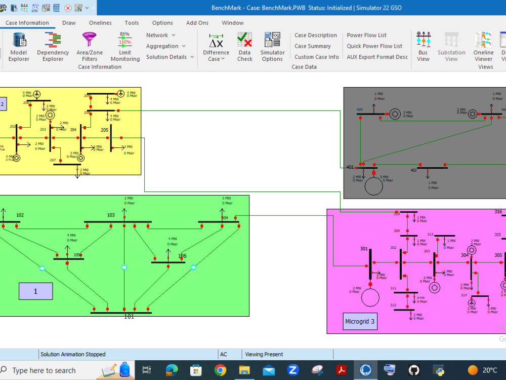 Power Systems, AutoCAD, ETAP, MATLAB, PowerWorld Simulations Reports ...