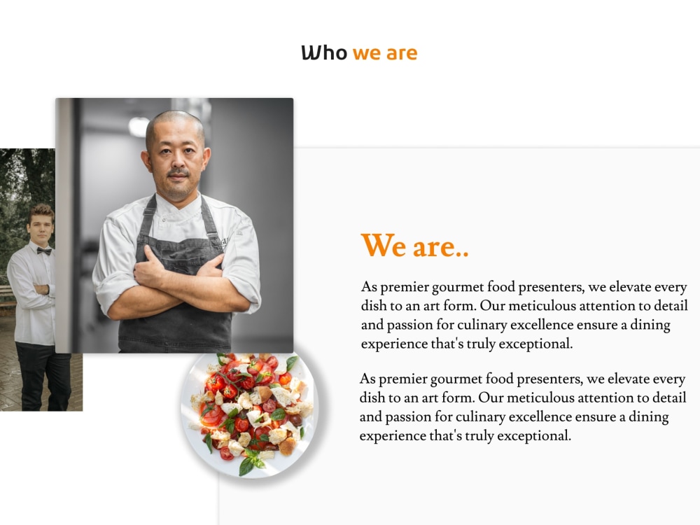 A Delectable Gourmet Experience: Expert UI/UX Design for Your Food ...