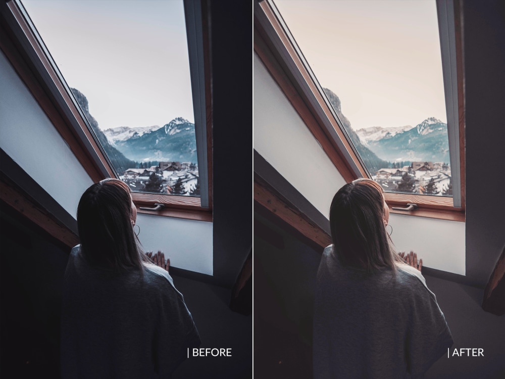 A highlighting photo after applying filters and effects using Photoshop ...