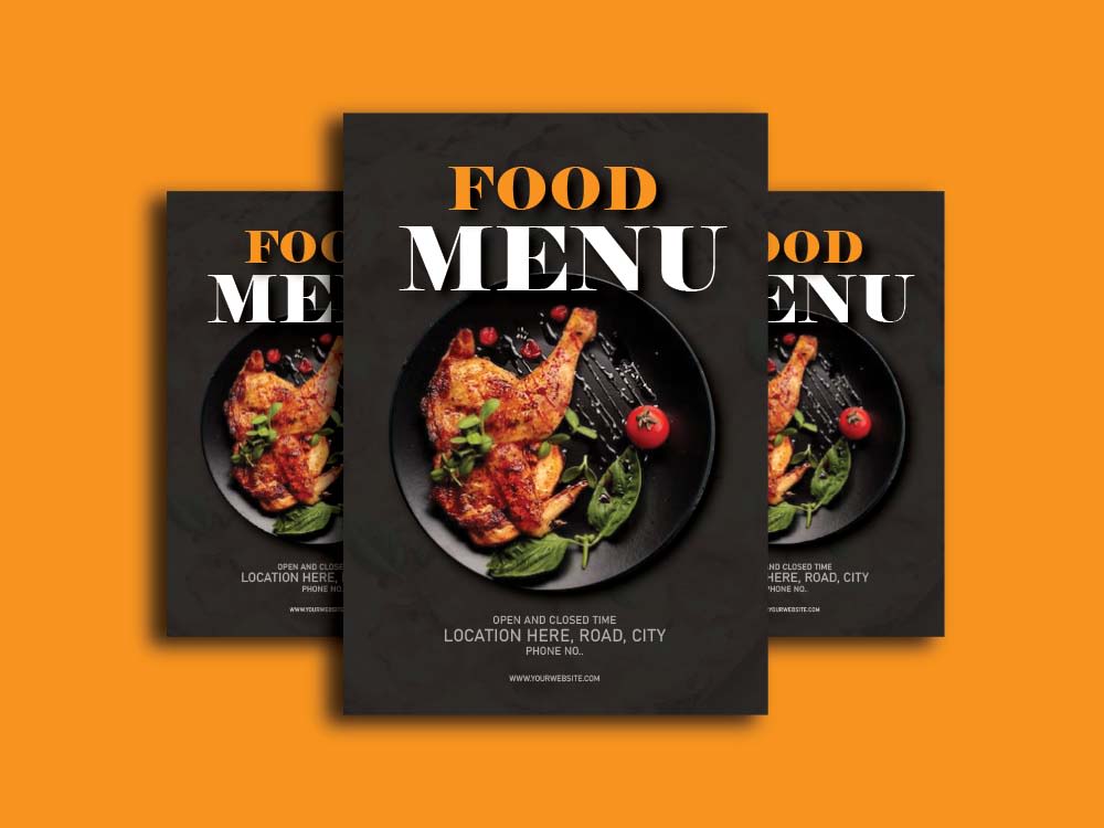 Creative brochure design, product catalog and restaurant menu design ...