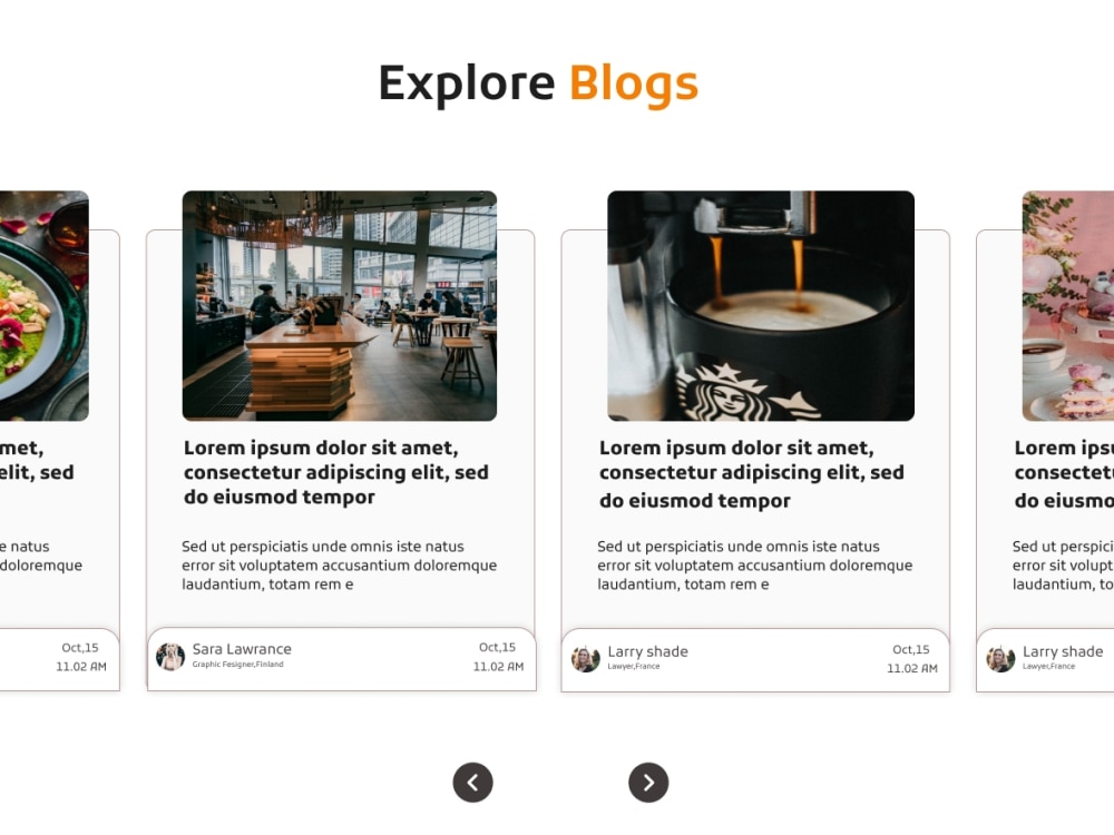 A Delectable Gourmet Experience: Expert UI/UX Design for Your Food ...