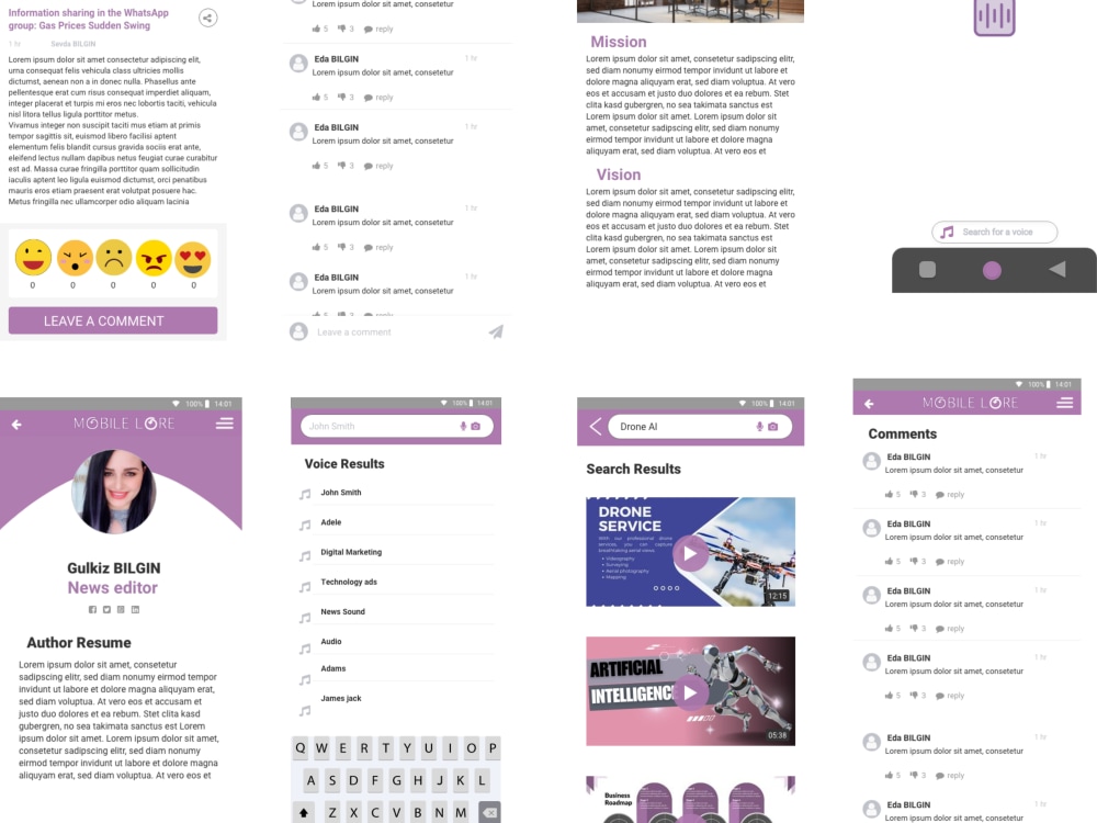 Advanced Interface Design for Your Mobile App | Upwork