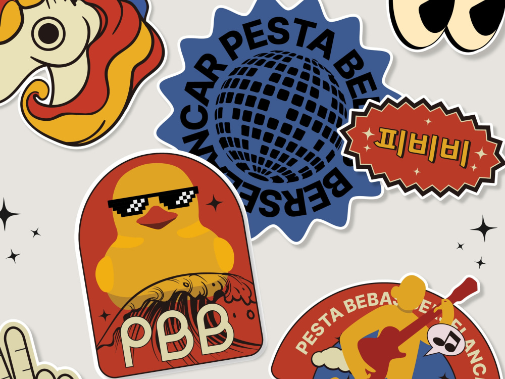 A custom sticker design | Upwork