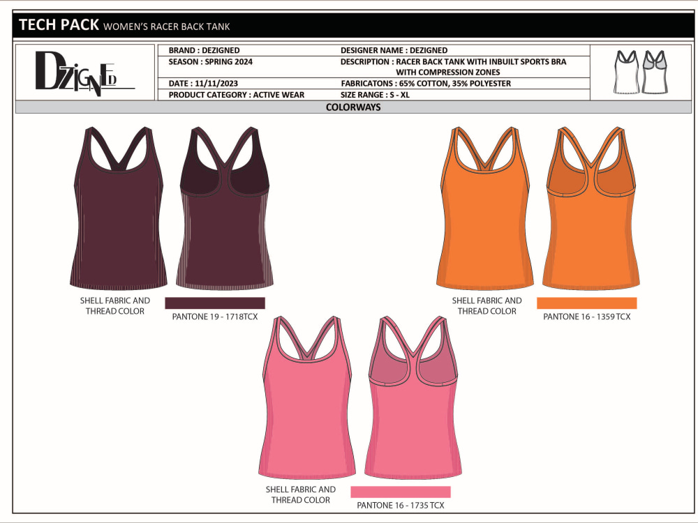 Complete Professional Fashion Tech Packs for Bulk Production | Upwork