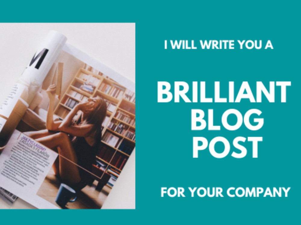 A 500-word blog post for your company | Upwork