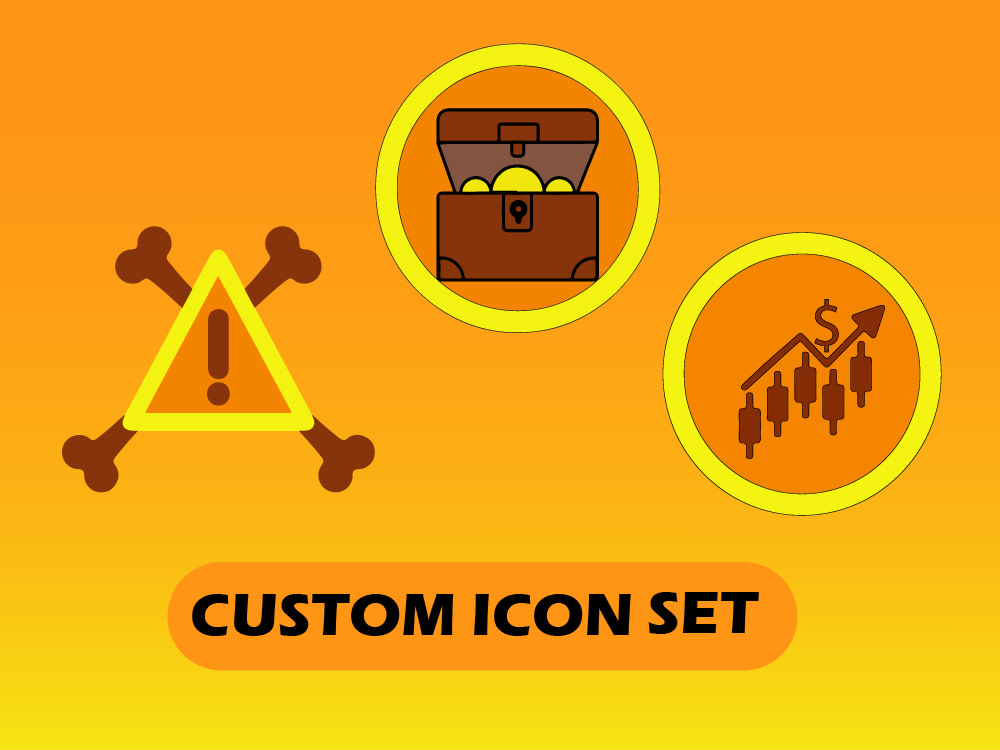 Unique custom icon set for your website and app | Upwork