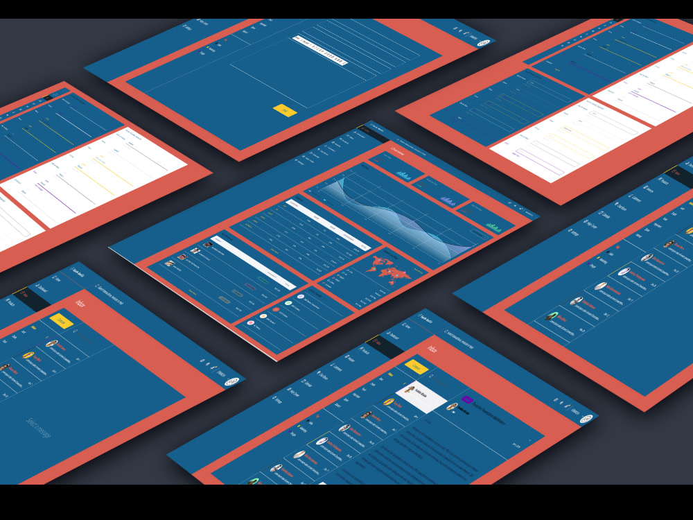 Web & mobile app, SAAS, admin panel, dashboard design in Figma| XD | Upwork