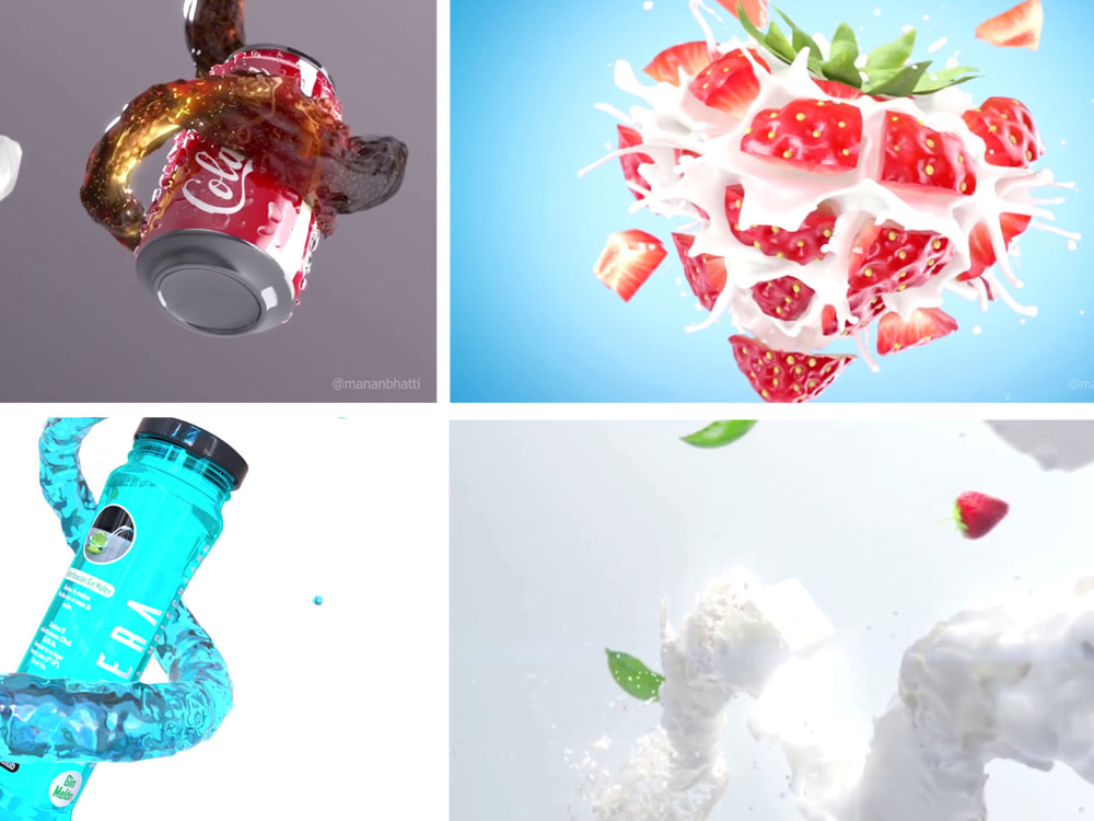 Realistic water & liquid simulations for your product | Upwork