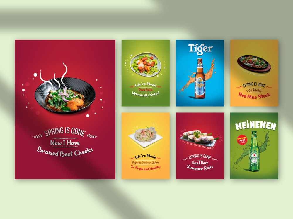 Professional & Creative Poster Design for Your Restaurant | Upwork