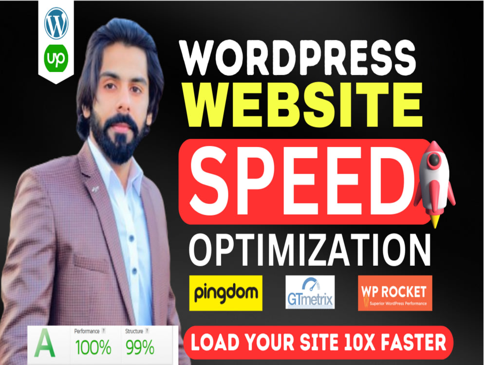 Boost WordPress site performance & Speed Optimization | Upwork