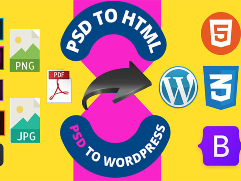 Convert XD, Figma, PSD and Sketch to HTML/CSS responsive design | Upwork